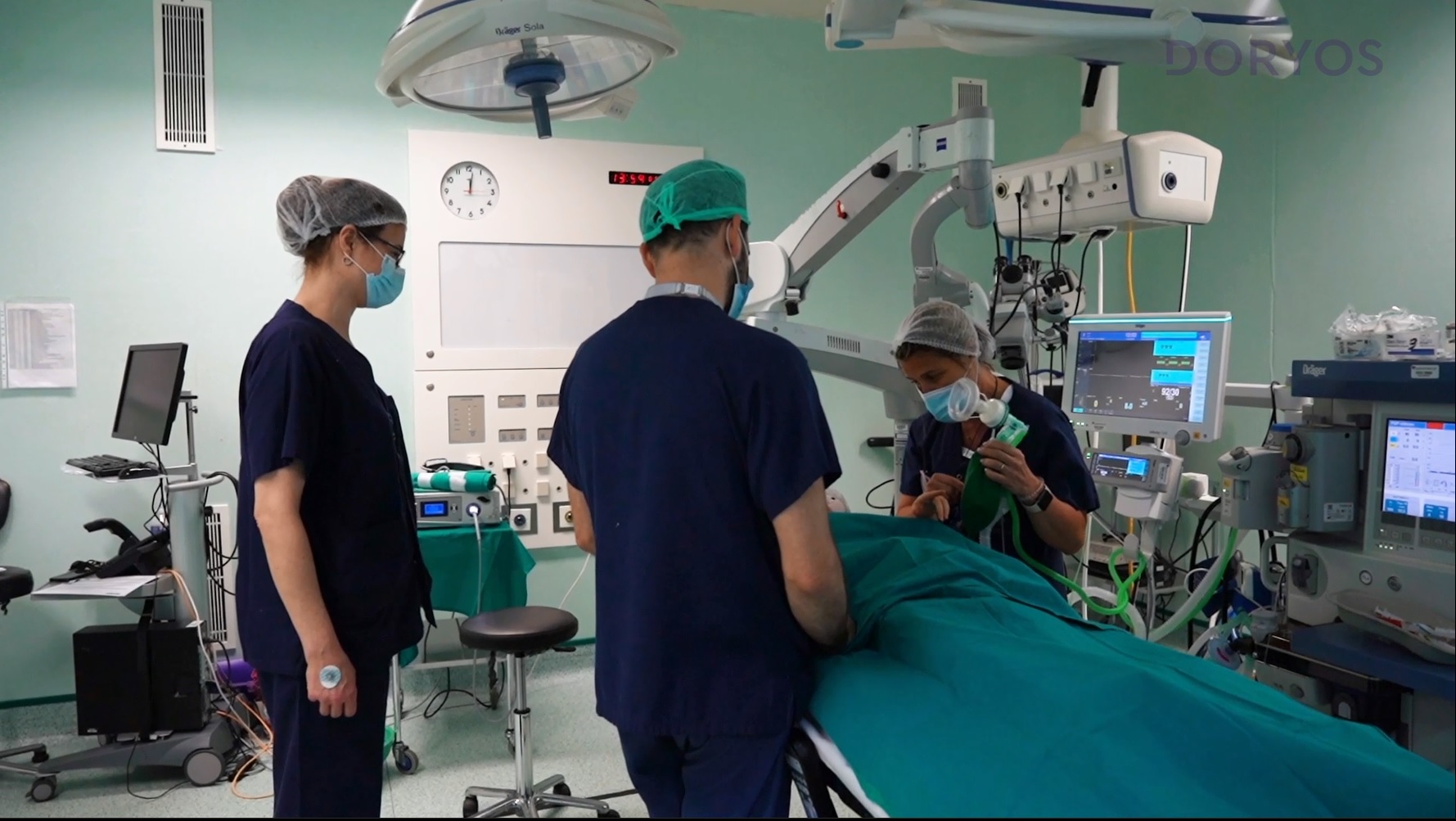 Inducción anestésica acompañada: ansiolisis paterno filial : Doryos